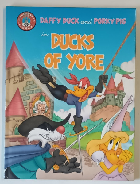 DAFFY DUCK AND PORKY PIG IN DUCKS OF YORE , written by GARY A. LEWIS , 1990